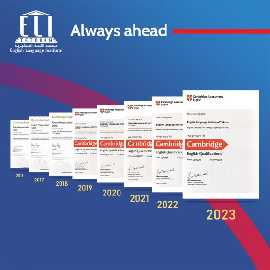 New Cambridge Assessment English recognition certificate 2023 – Elitetouan